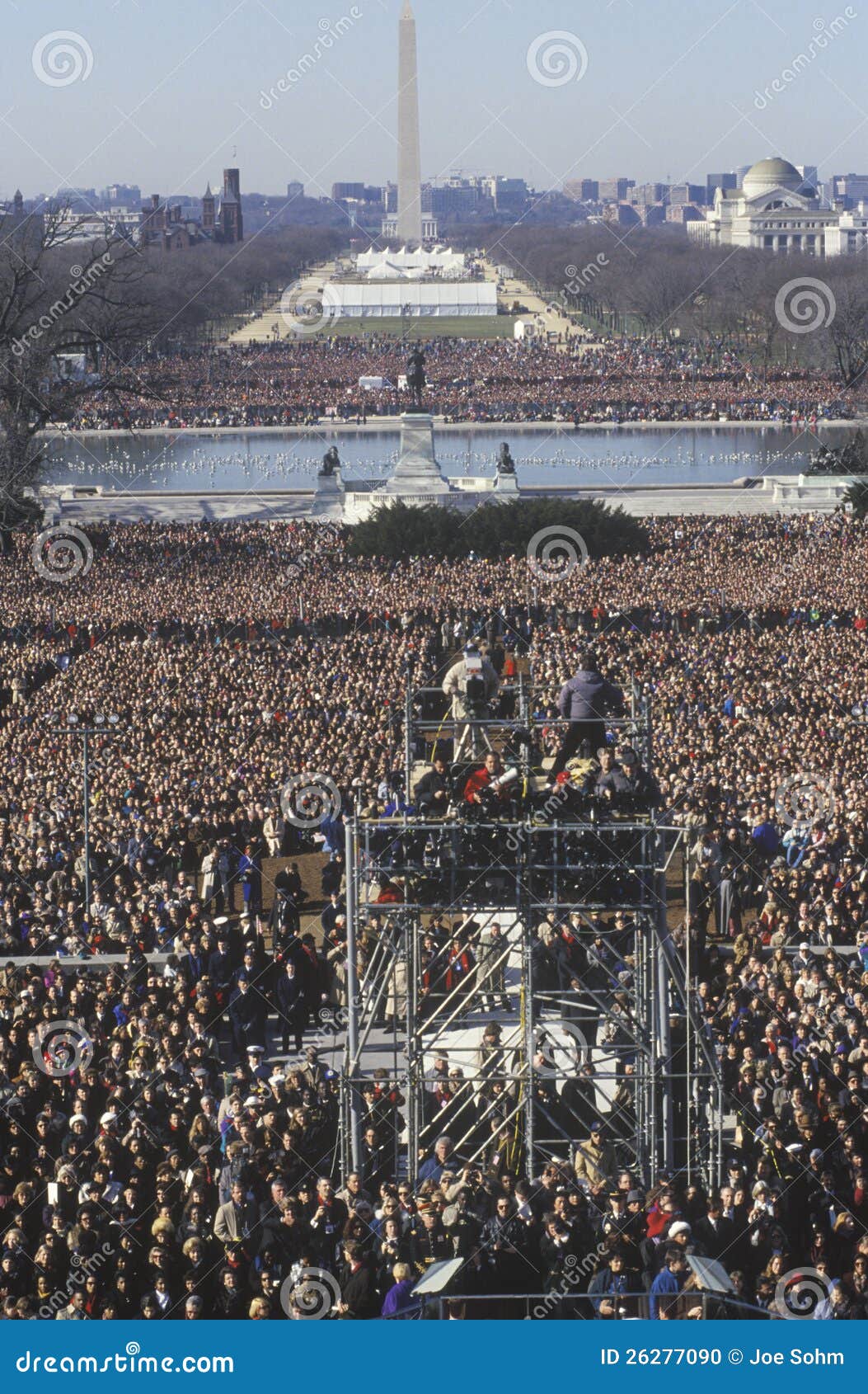 Bill Clinton S Inauguration Day Editorial Image - Image of monument ...