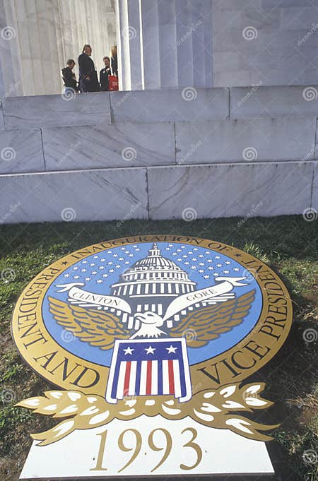 Bill Clinton S Inauguration Day Editorial Stock Image - Image of 1992 ...