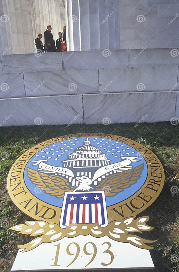 Bill Clinton S Inauguration Day Editorial Stock Image - Image of 1992 ...