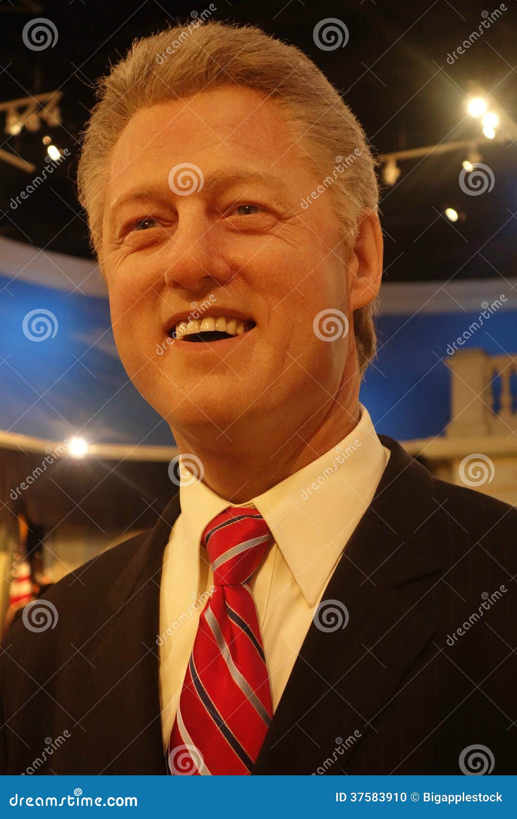 Bill Clinton Wax Figure editorial image. Image of york - 37583910