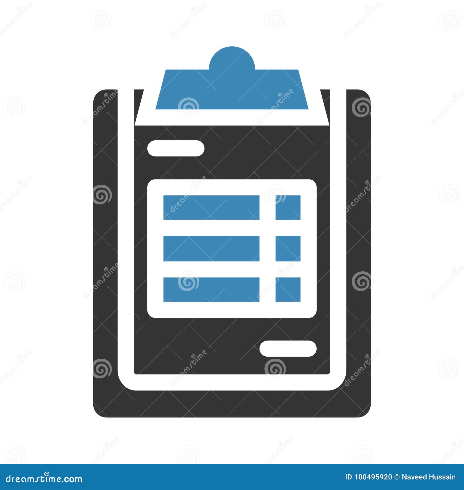Bill icon stock illustration. Illustration of check - 100495920