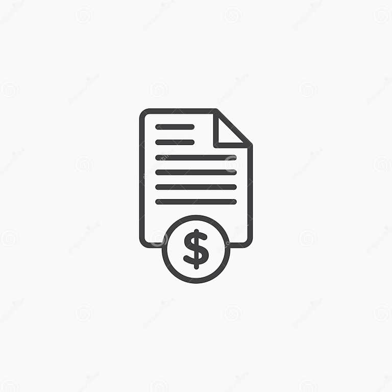 Bill paid icon vector stock vector. Illustration of symbol - 348311005