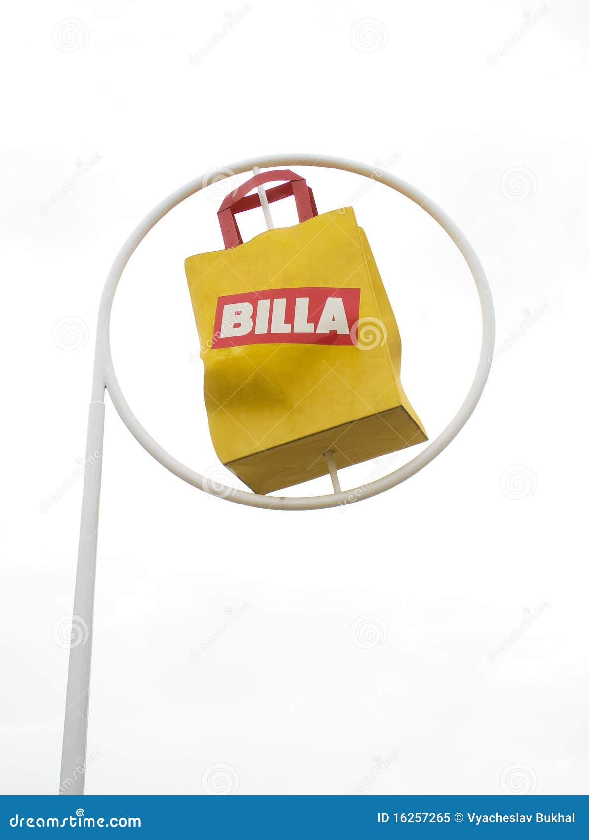 Billa supermarket symbol editorial image. Image of business - 16257265
