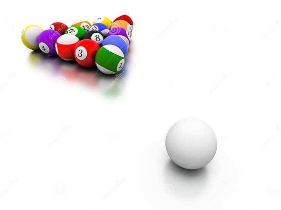 Billar stock de ilustración. Ilustración de bolsillo - 16353257