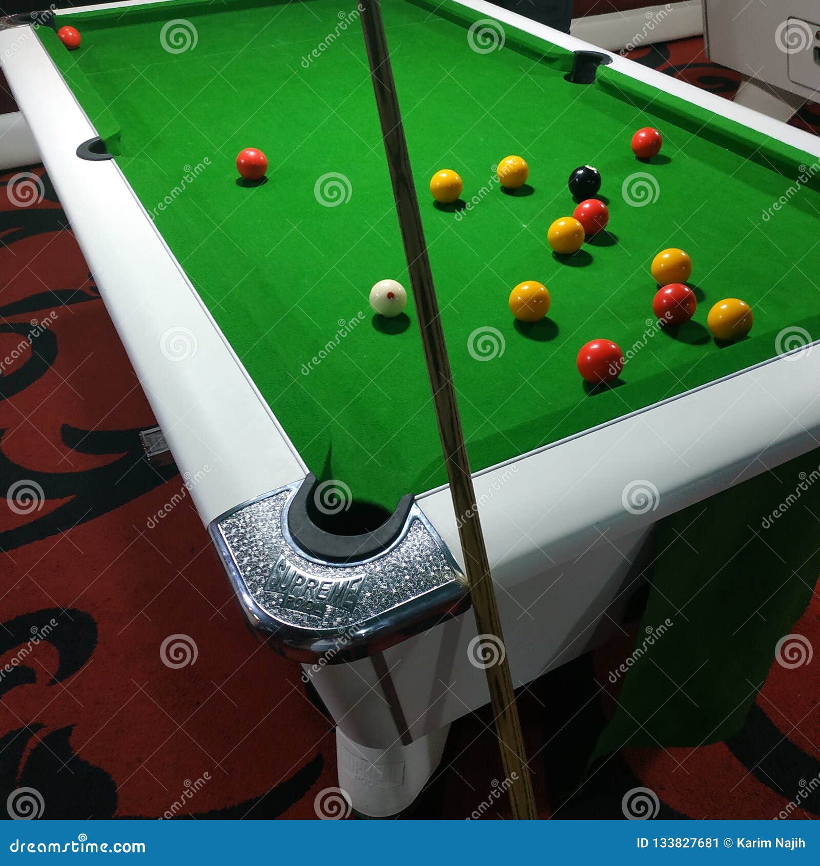 Billard stockbild. Bild von spiel, kugel - 133827681