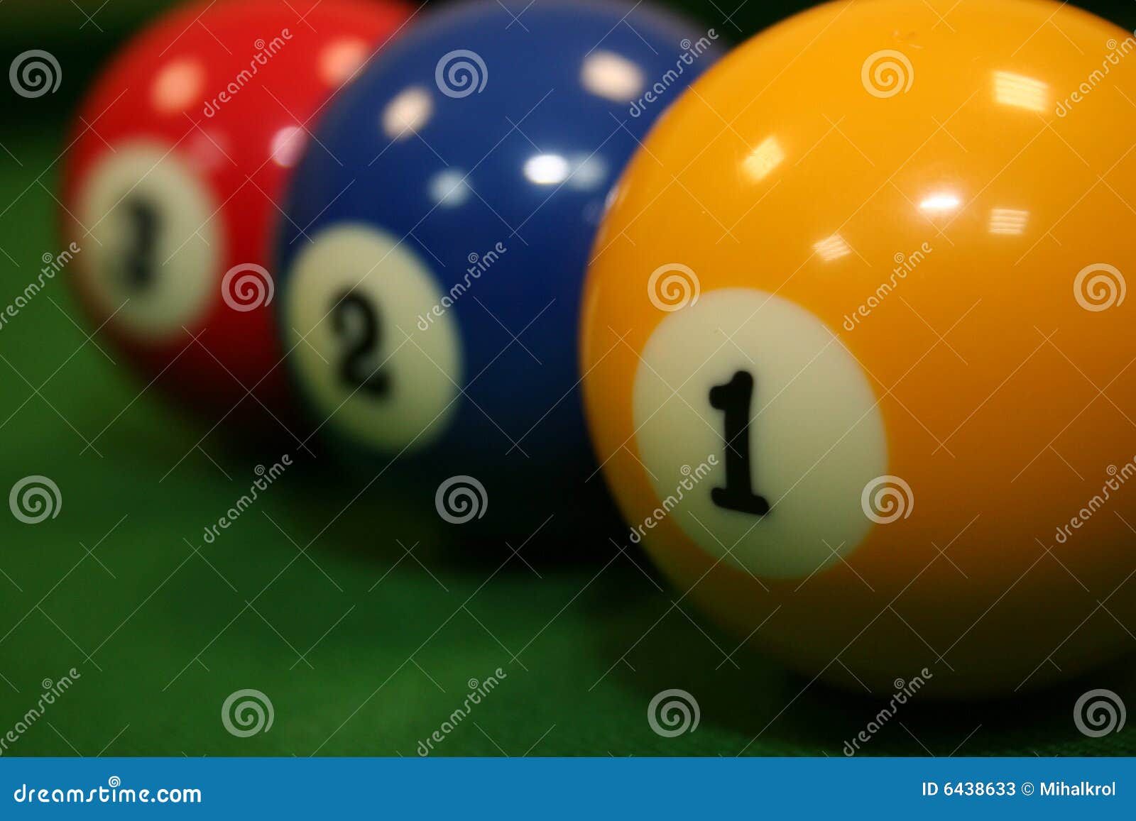 Billard pool stock image. Image of ball, hobby, amusement - 6438633