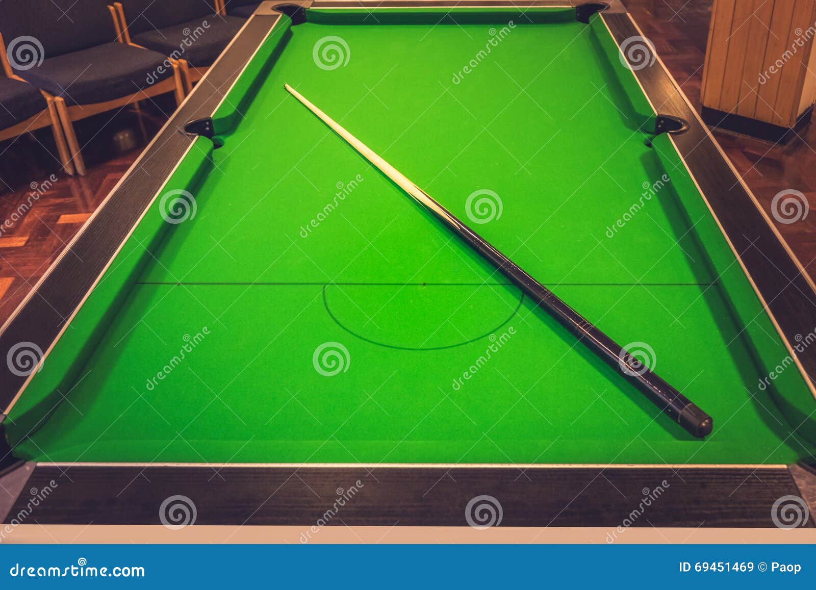 Billard Table Inside Modern House Royalty-Free Stock Image ...