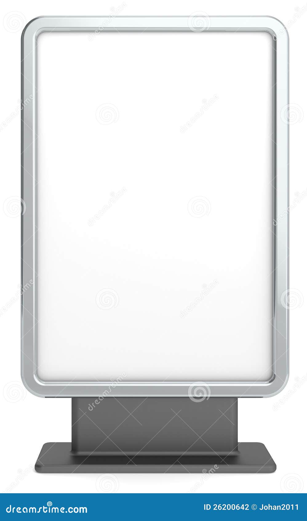 Billboard. stock photo. Illustration of display, frame - 26200642