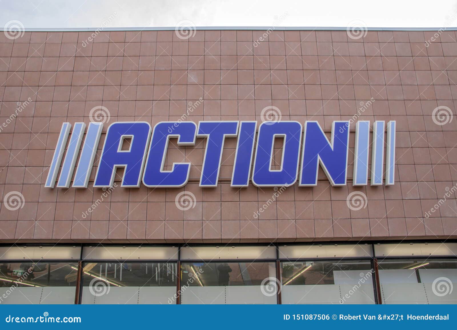 Billboard Action Shop at Amstelveen the Netherlands 2019 Editorial ...