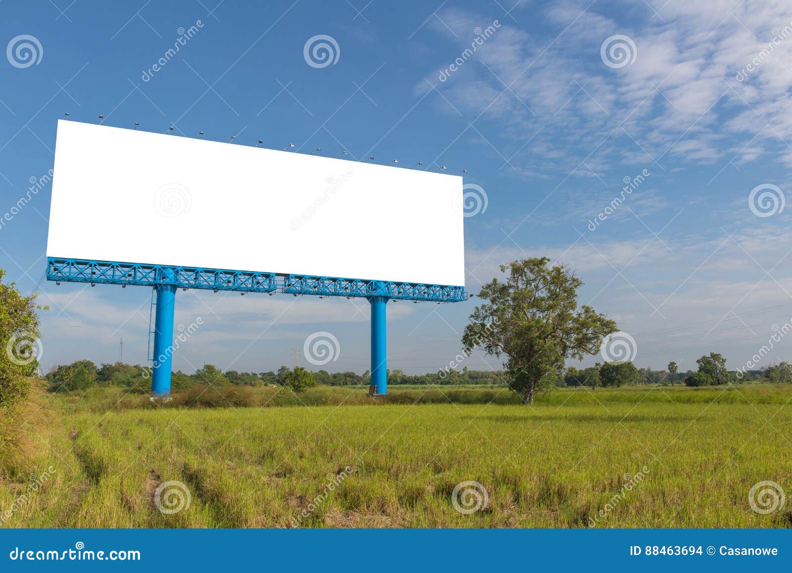 Billboard Or Advertising Poster For Advertisement Concept Background ...