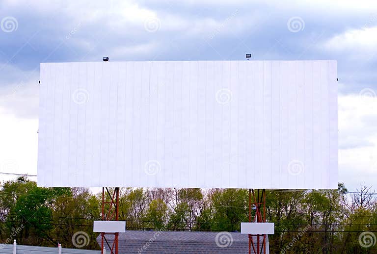 Billboard Advertising Sign stock photo. Image of commercial - 5168690
