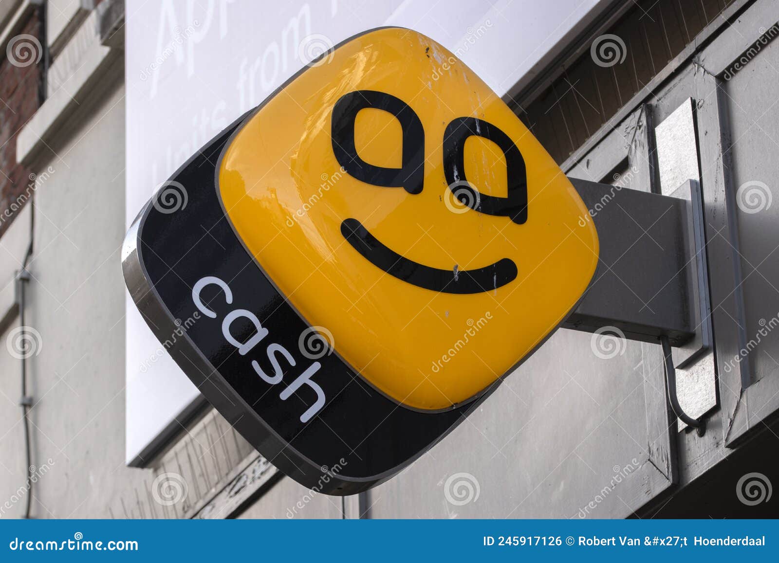 Billboard ATM Geldmaat at Amsterdam the Netherlands 28-1-2022 Editorial ...