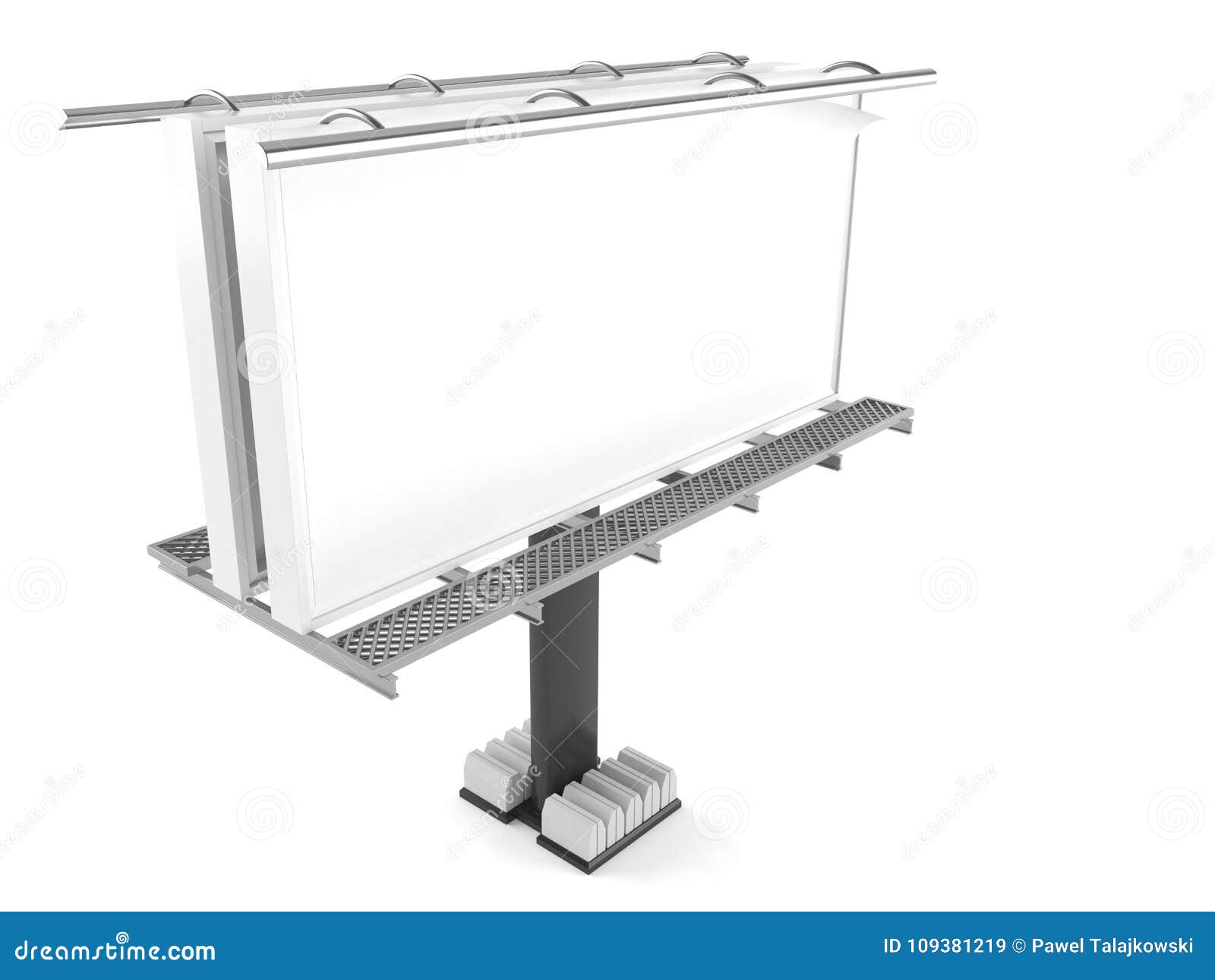 Billboard stock illustration. Illustration of display - 109381219