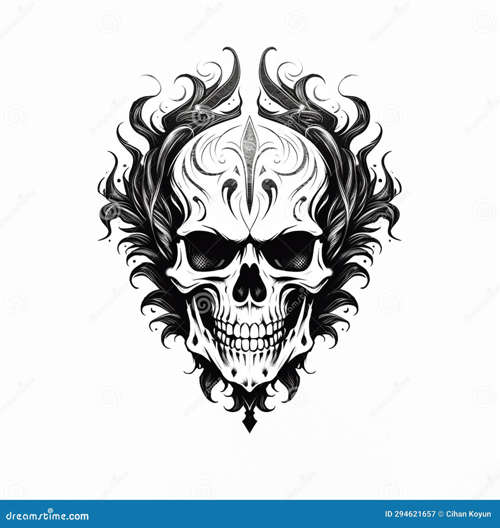 Billboard Design stock illustration. Illustration of skeleton - 294621657