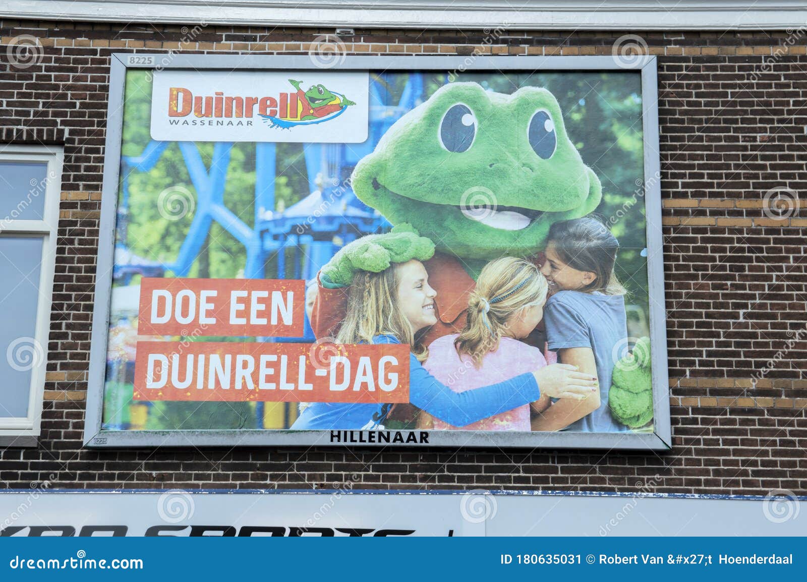 Billboard Duinrell at Amsterdam the Netherlands 2019 Editorial Photo ...