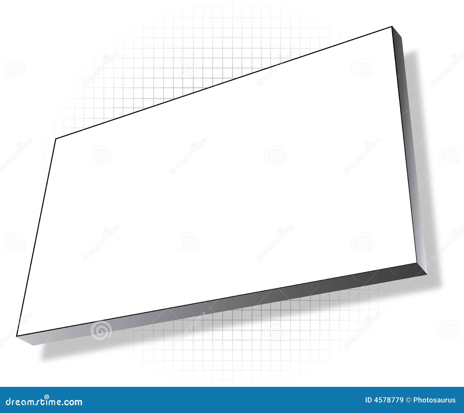 Billboard on grid stock vector. Illustration of blackboard - 4578779