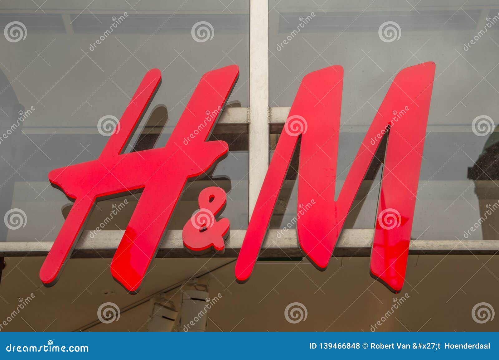 Billboard H&M at Amsterdam the Netherlands 2019 Editorial Stock Photo ...
