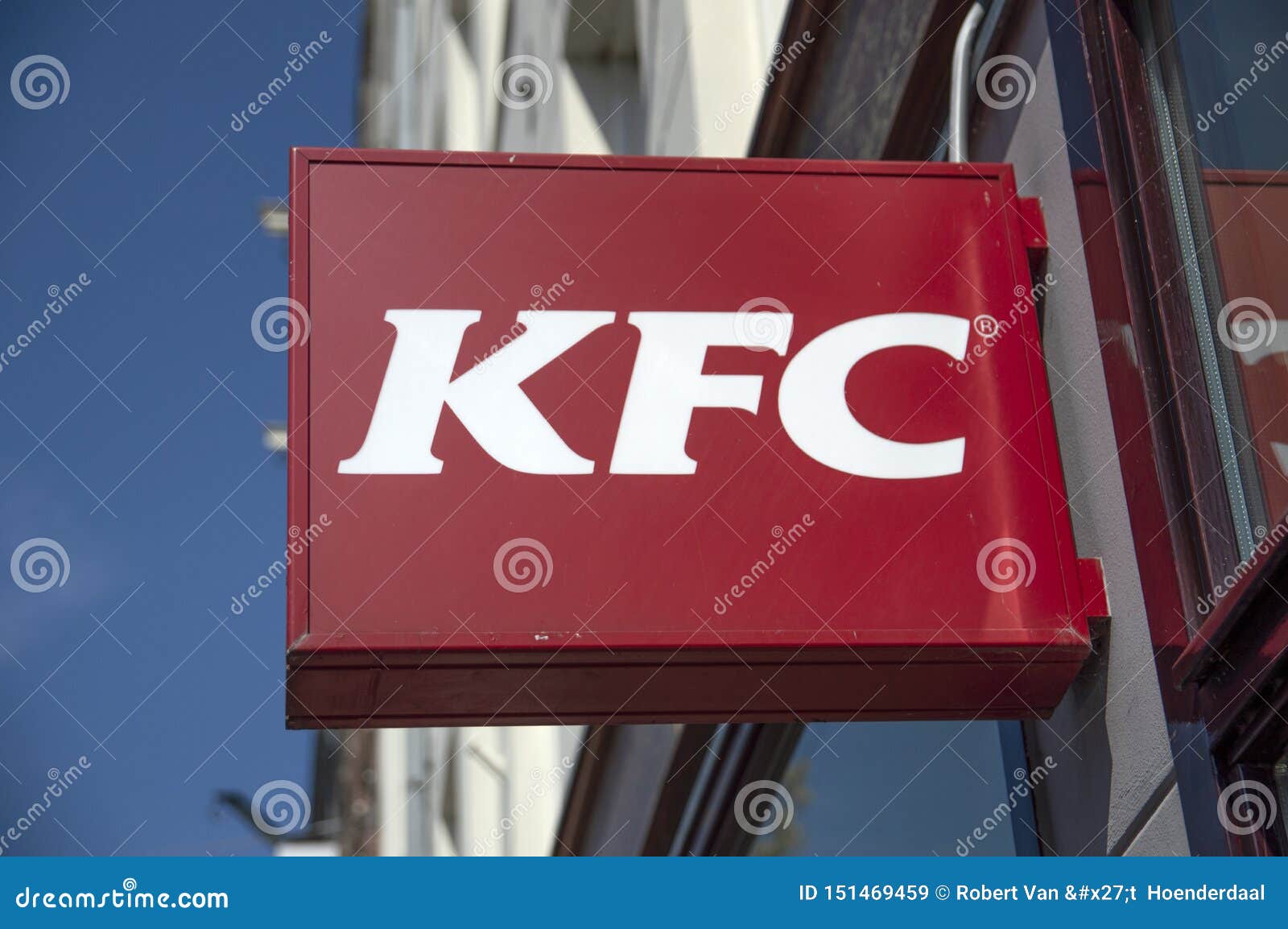 Billboard KFC at Amsterdam the Netherlands 2019 Editorial Stock Image ...