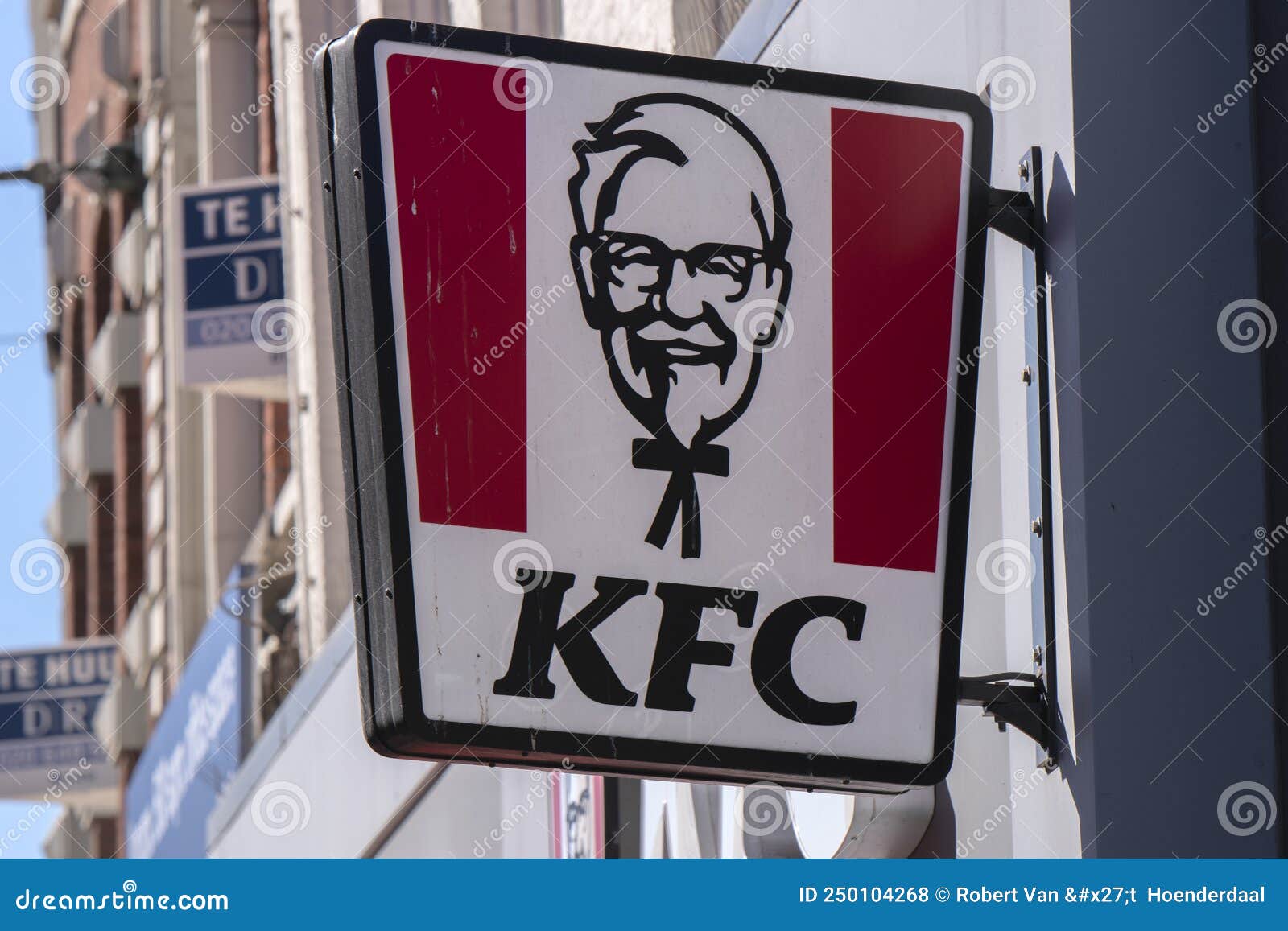 Billboard KFC at Amsterdam the Netherlands 19-3-2022 Editorial Stock ...