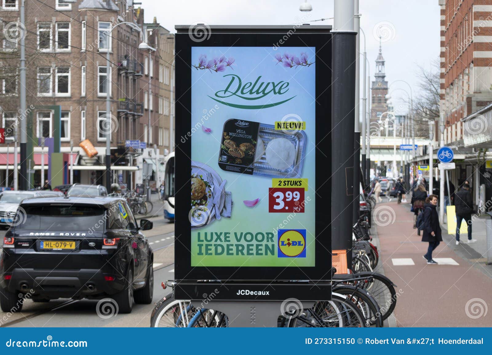 Billboard Lidl Supermarket at Amsterdam the Netherlands 23-3-2023 ...
