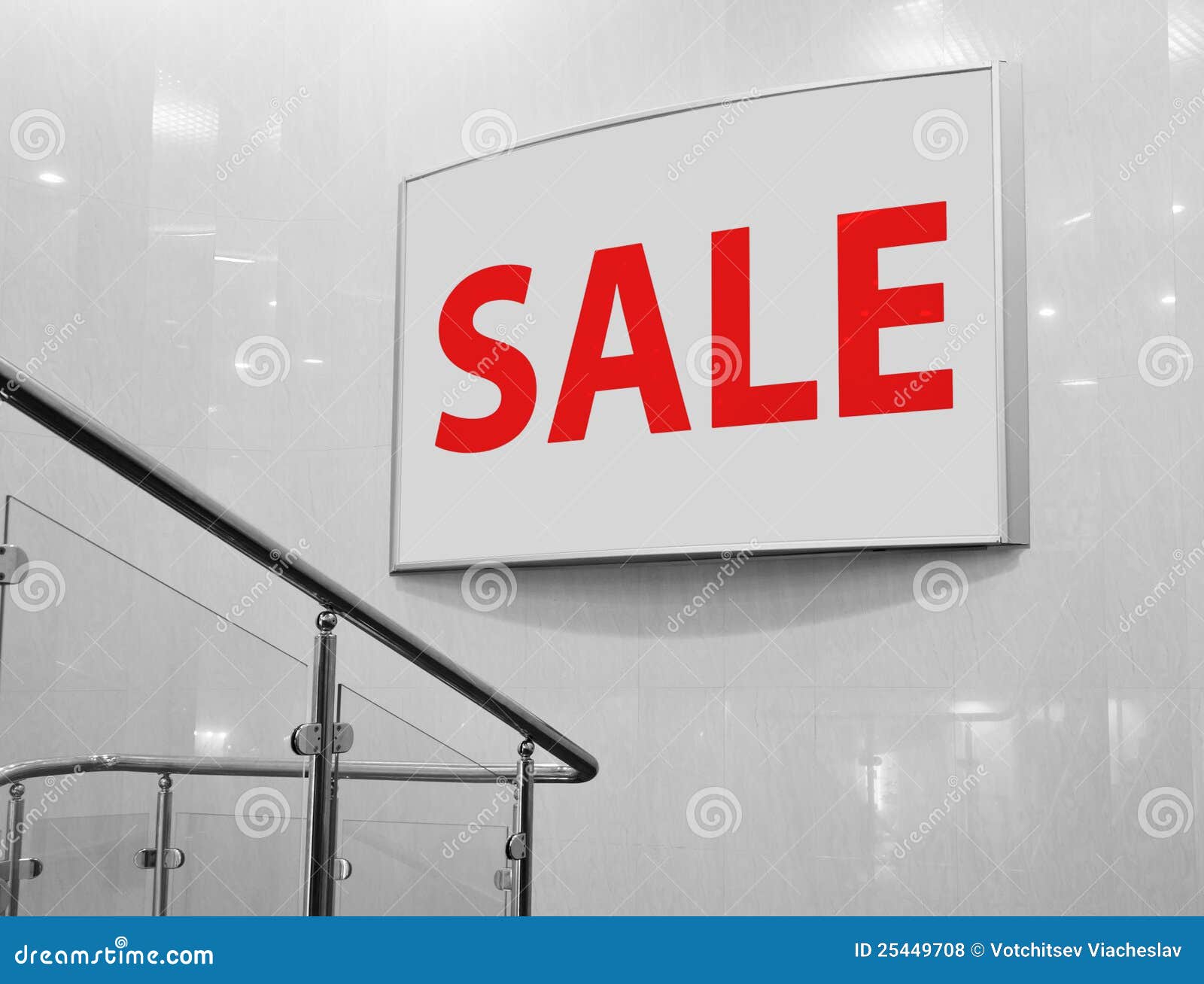 Billboard in mall stock photo. Image of message, black - 25449708