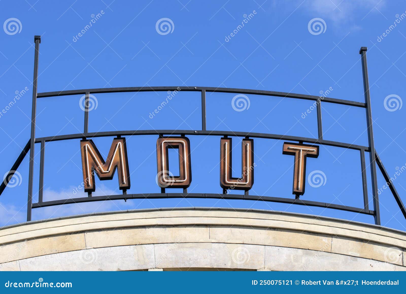 Billboard Mout Building at Hilversum the Netherlands 23-2-2022 ...