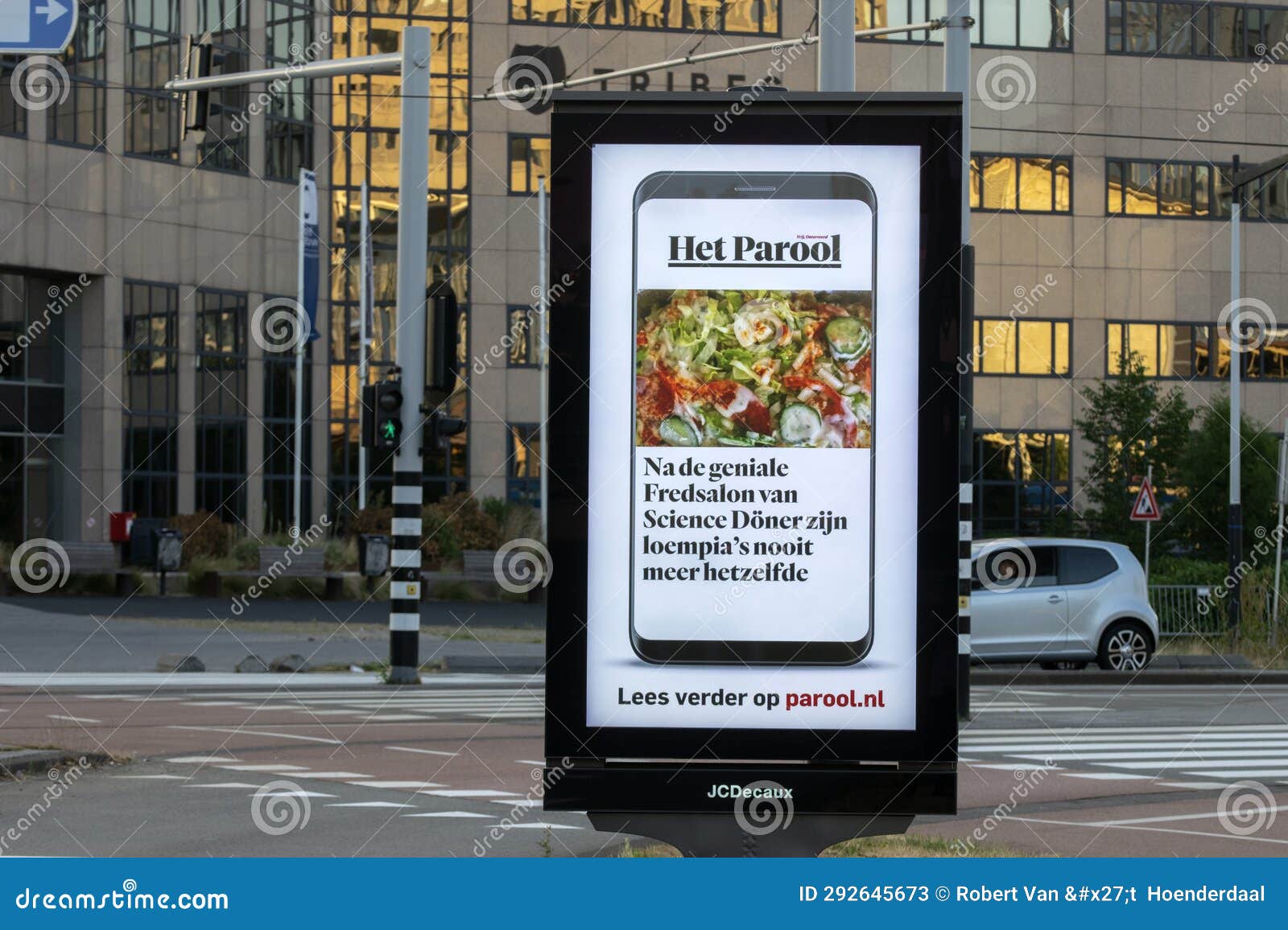 Billboard Newspaper Parool at Amsterdam the Netherlands 24-6-2023 ...