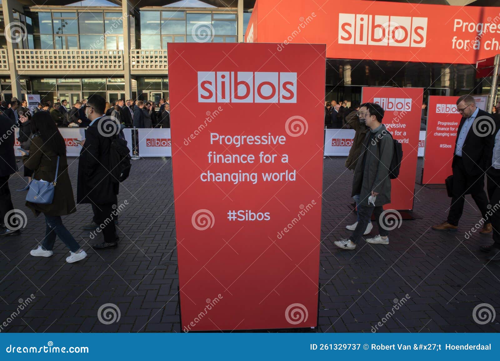 Billboard Opening Sibos 2022 Conference at Amsterdam the Netherlands 10 ...