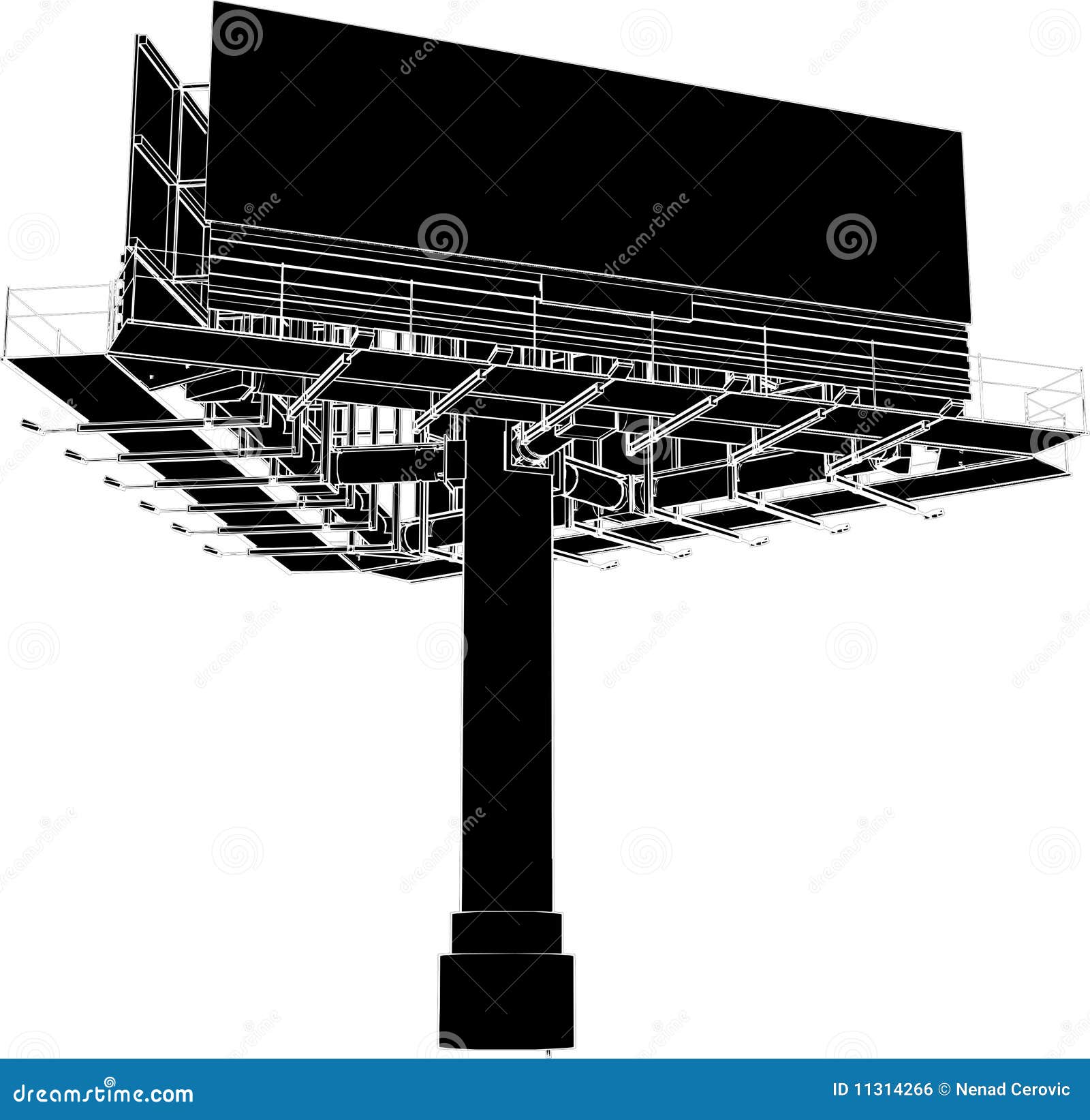 Outdoor Advertising Stand Banner Shield Display, Advertising ...