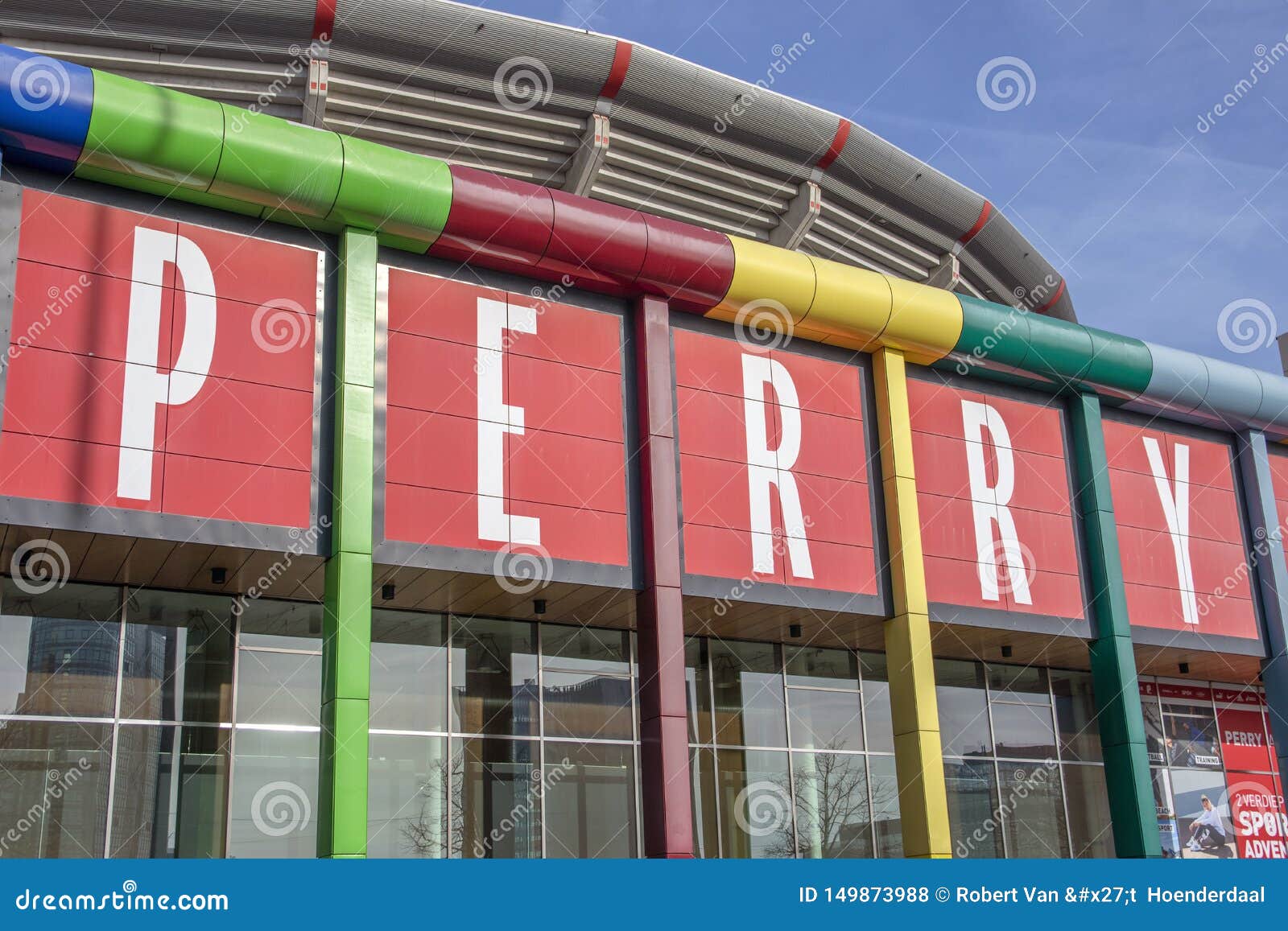 Billboard Perry Store at Amsterdam Bijlmer the Netherlands 2019 ...