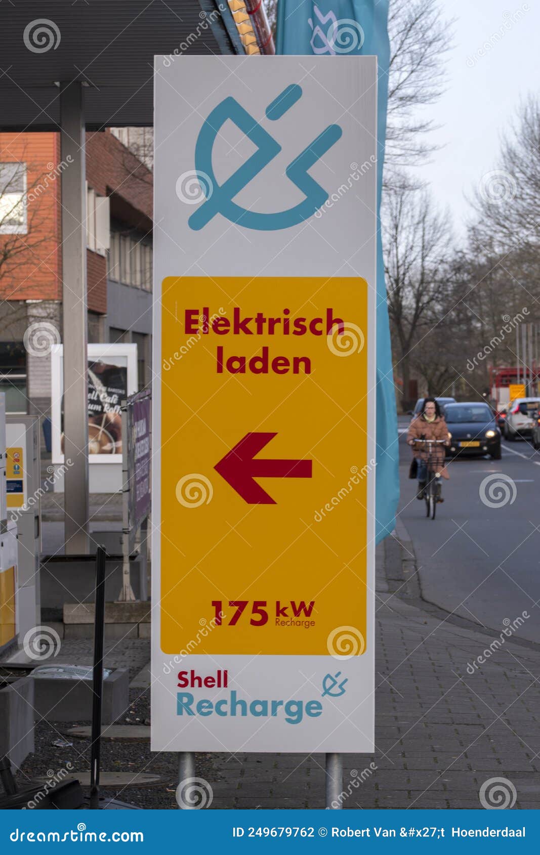 Billboard Shell Electrical Recharge at Amsterdam the Netherlands 30-1 ...