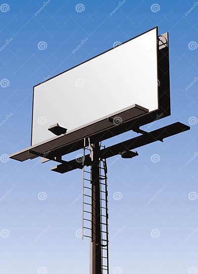 Billboard Sign stock vector. Illustration of promotion - 15946392
