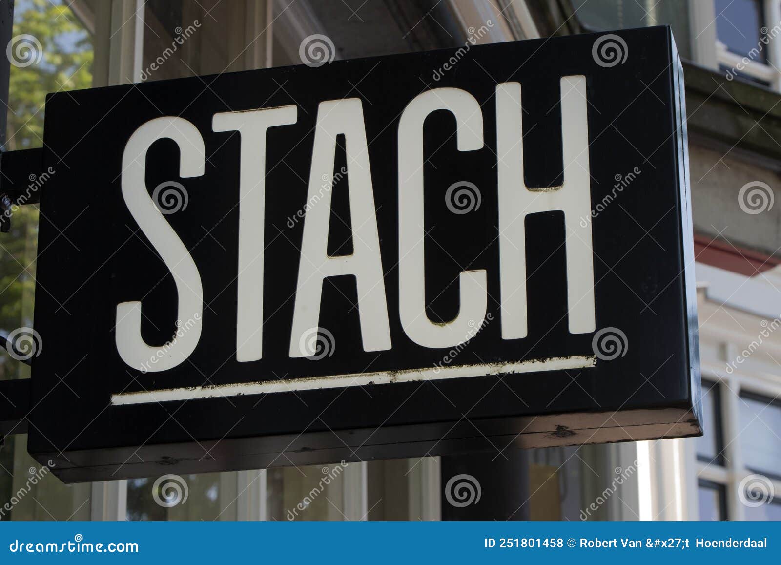 Billboard Stach at Amsterdam the Netherlands 23-6-2022 Editorial Stock ...