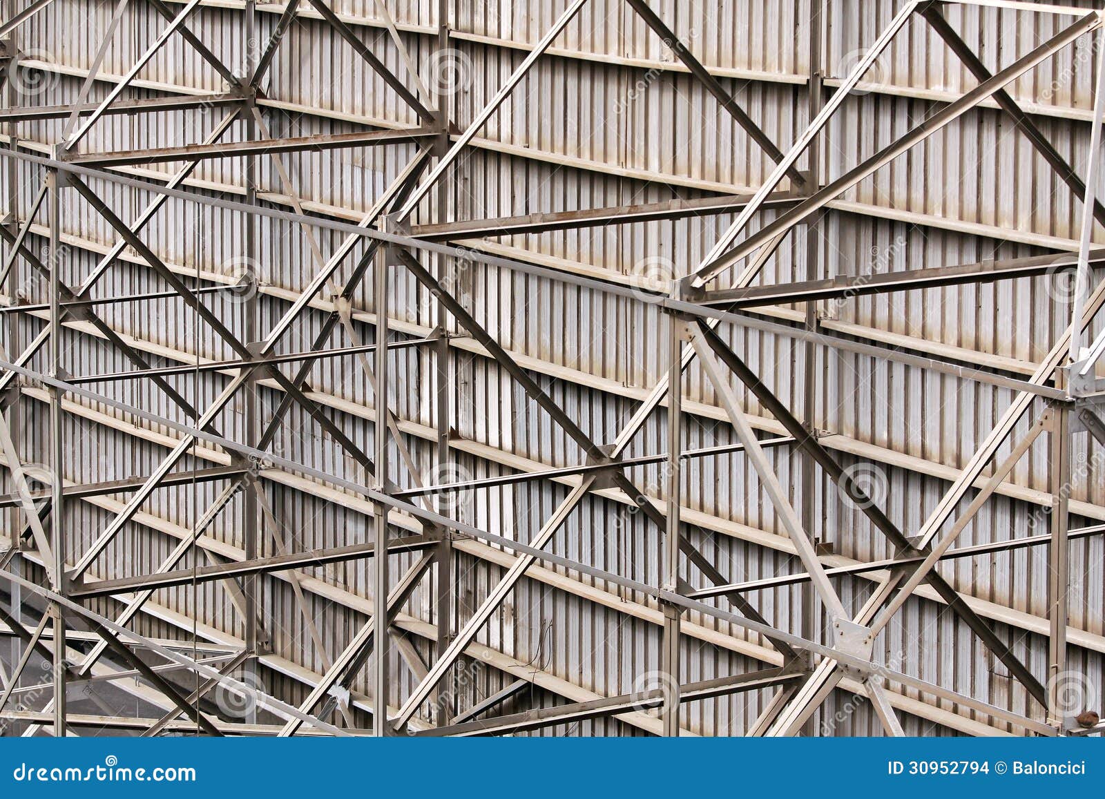 Billboard structure stock photo. Image of shapes, iron - 30952794