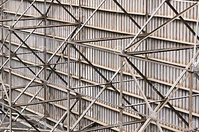 Billboard structure stock photo. Image of shapes, iron - 30952794