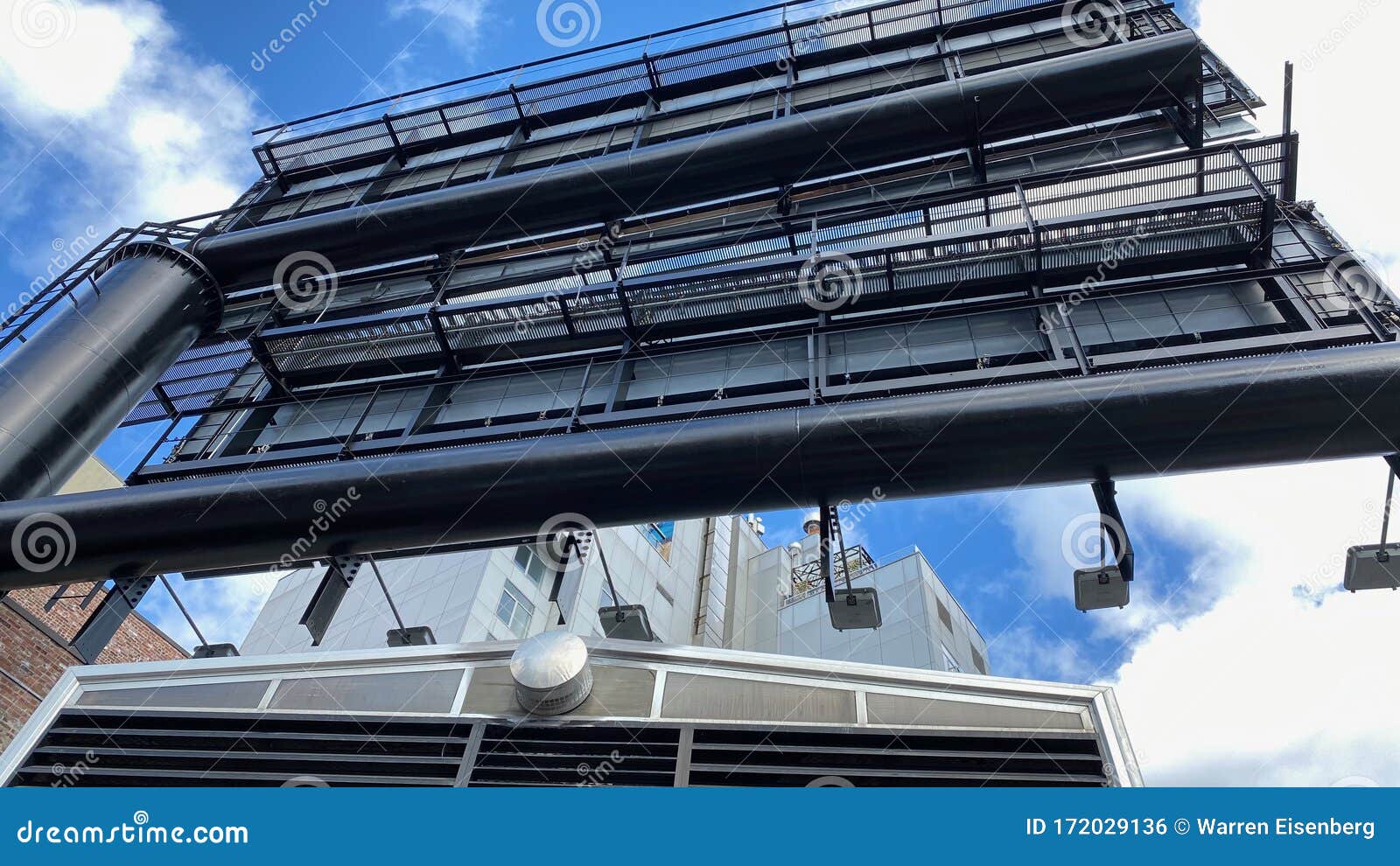 A Billboard Support without the Sign Editorial Photo - Image of strange ...