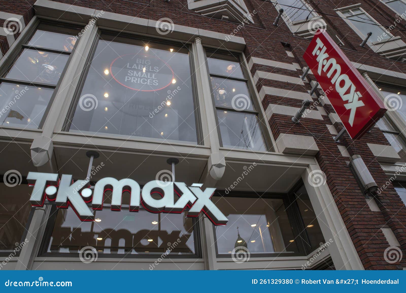 Billboard TK Maxx Store at Amsterdam the Netherlands 9-11-2022 ...