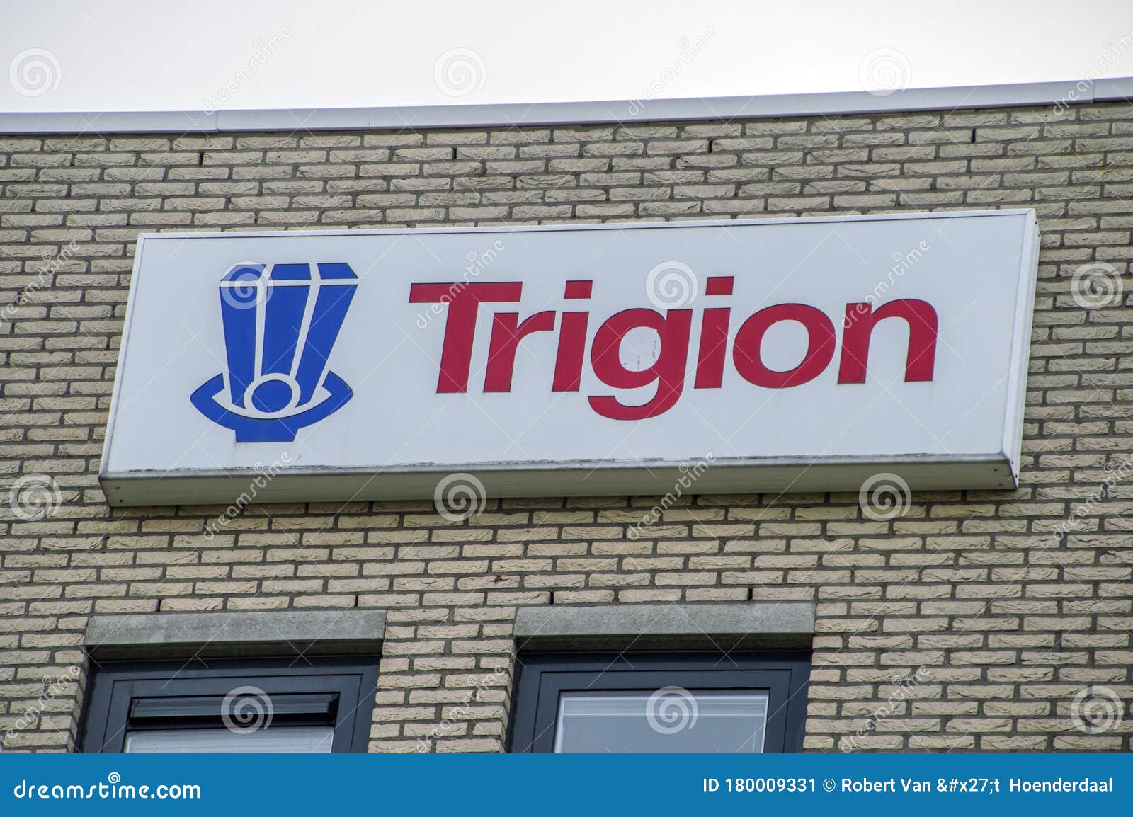 Billboard of the Trigion Headquarters at Amsterdam the Netherlands 2018 ...