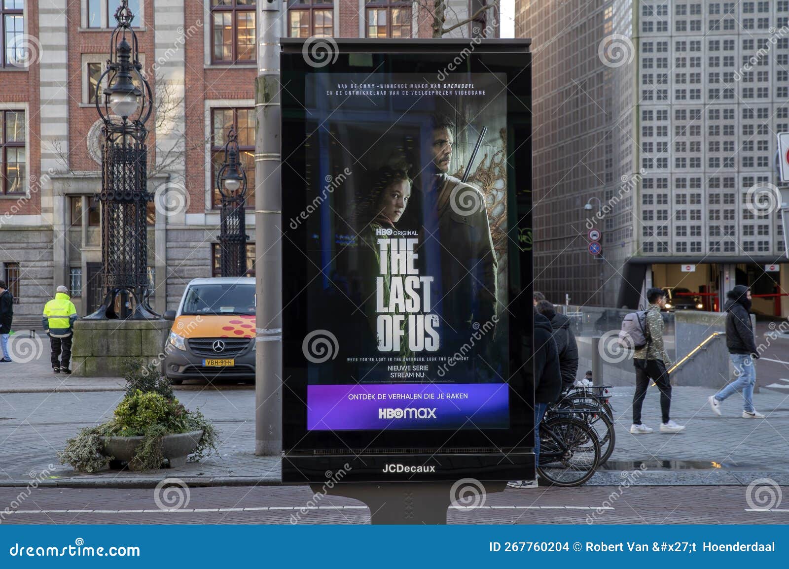 Billboard TV Serie the Last of Us at Amsterdam the Netherlands 17-1 ...