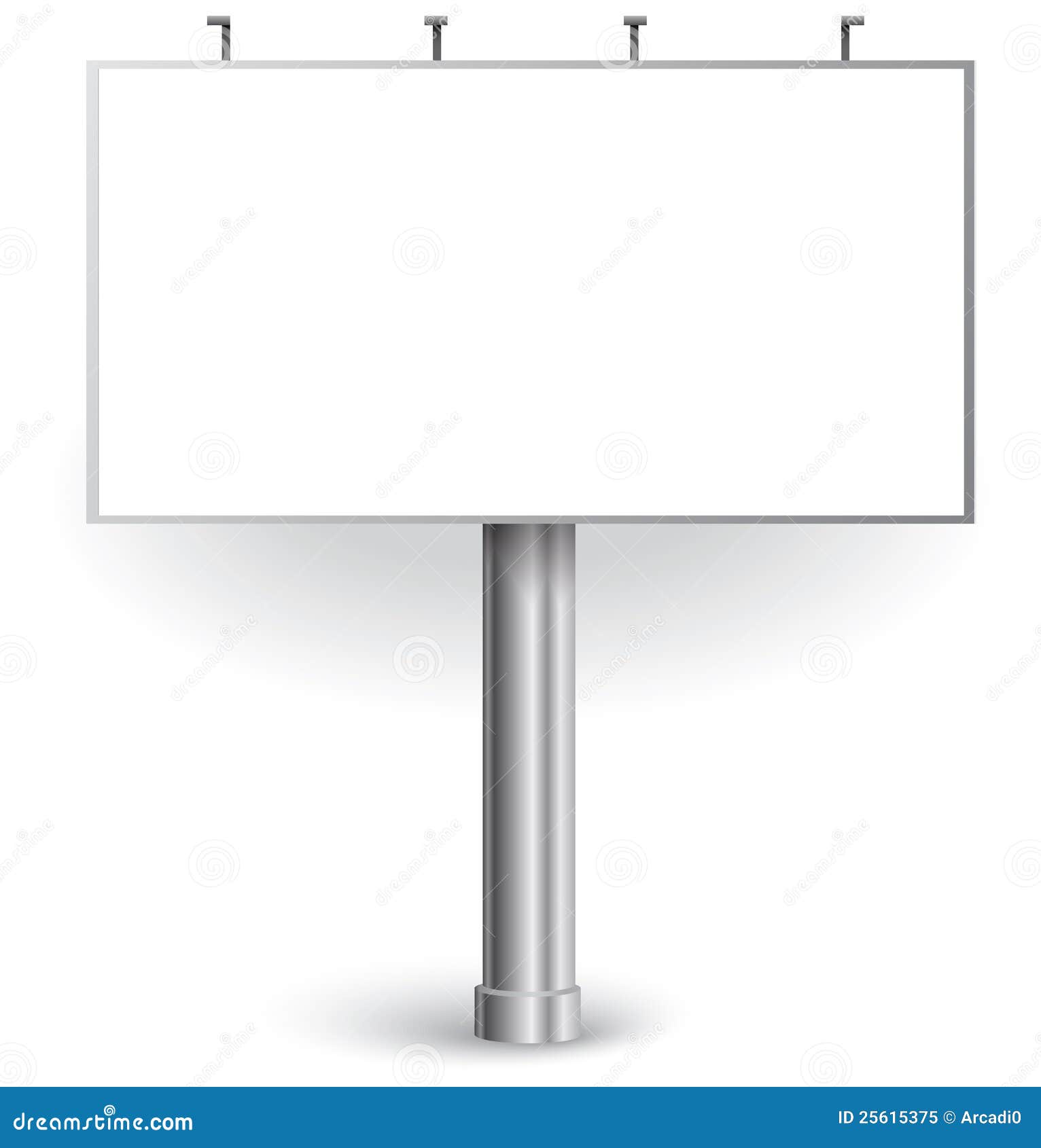 Billboard | Vector Illustration Stock Vector - Illustration of large ...
