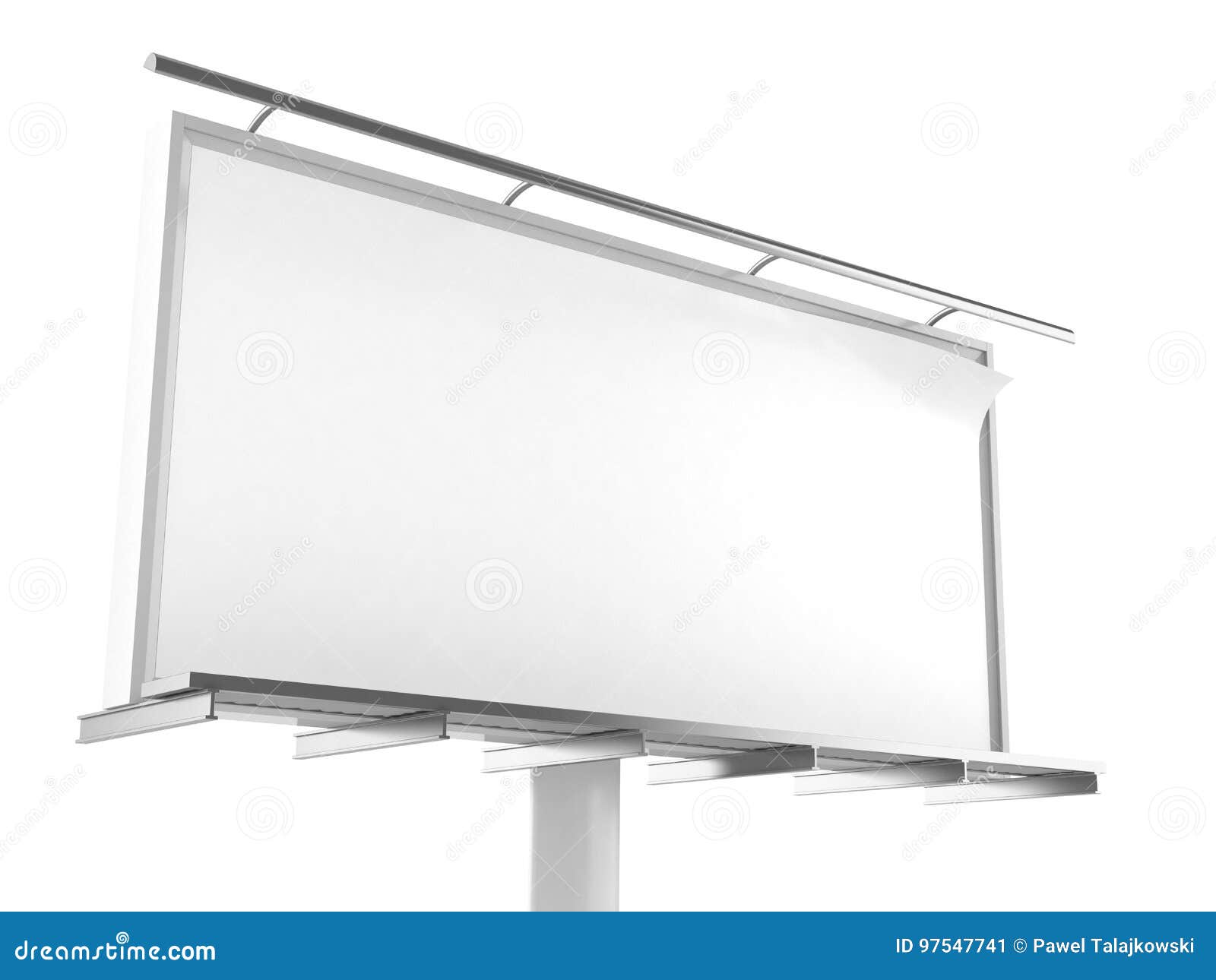 Billboard stock illustration. Illustration of display - 97547741