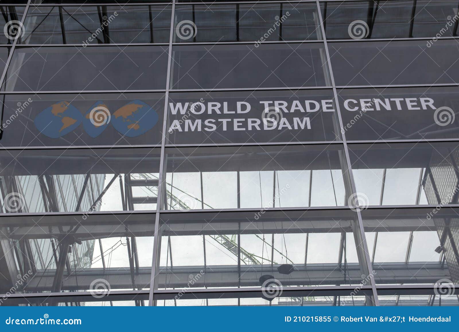 Billboard World Trade Center at Amsterdam the Netherlands 11-12-2019 ...