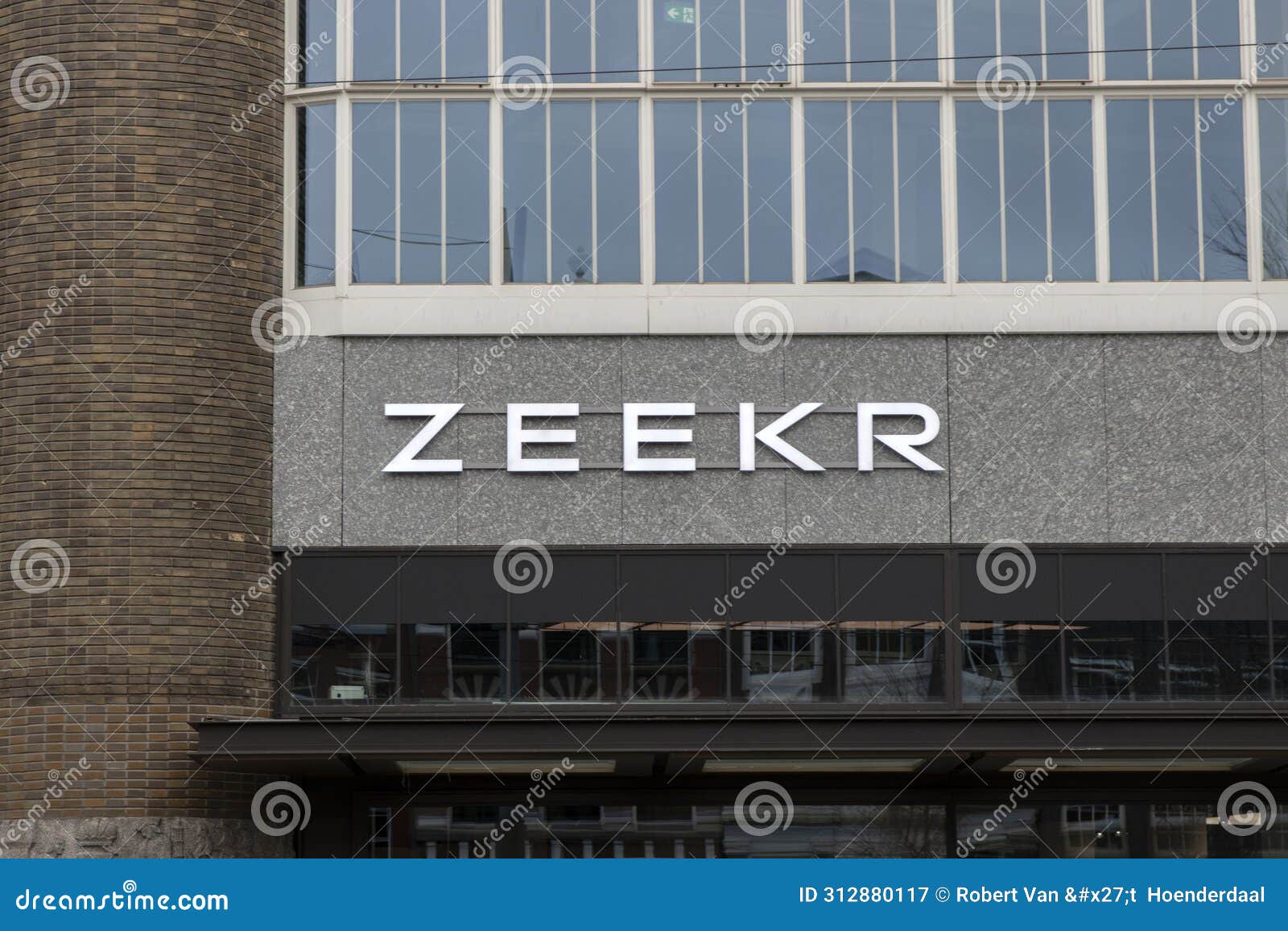 Billboard Zeekr Store at Amsterdam the Netherlands 21-3-2024 Editorial ...