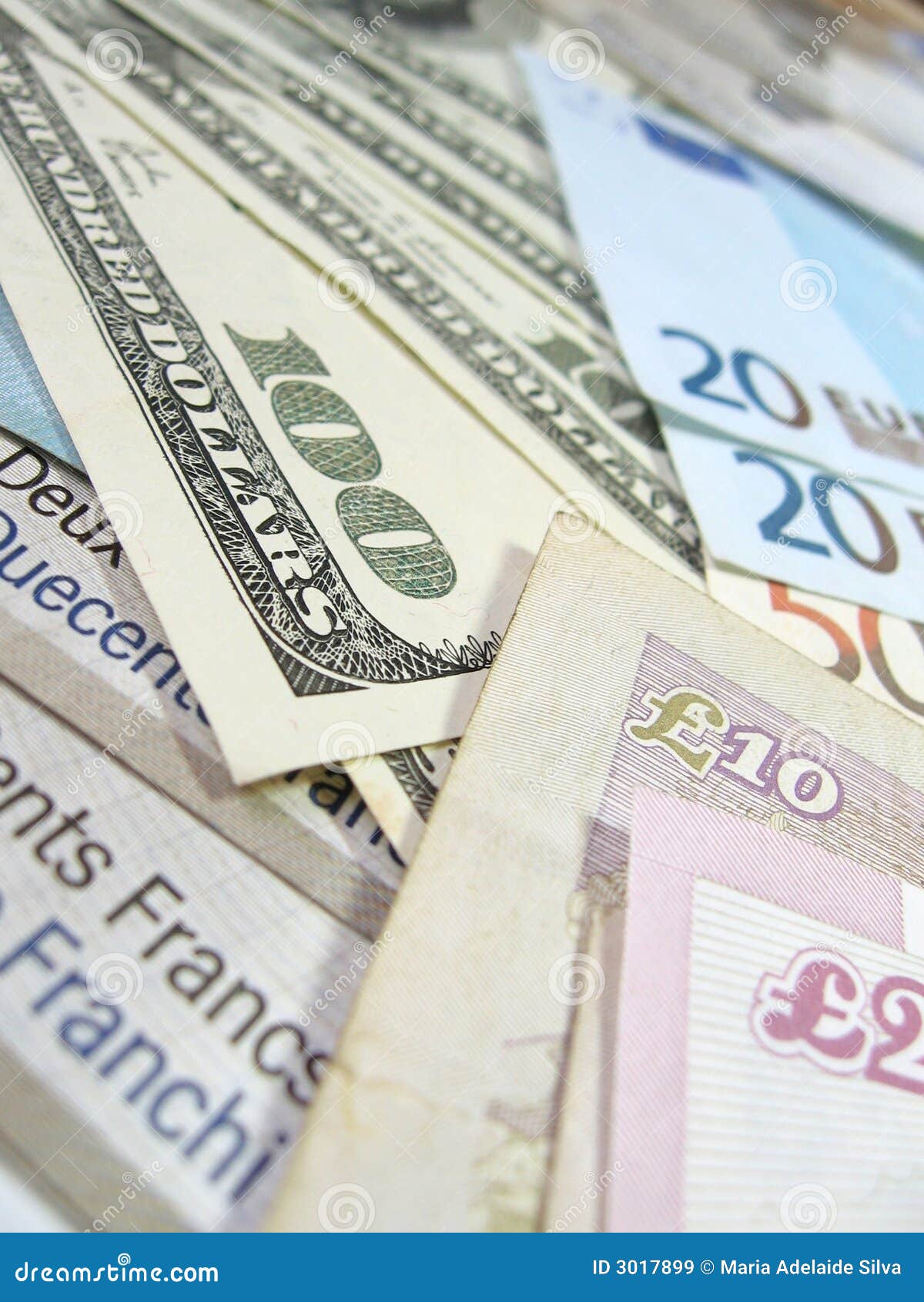 Billets De Banque - Argent Du Monde Image stock éditorial - Image du ...