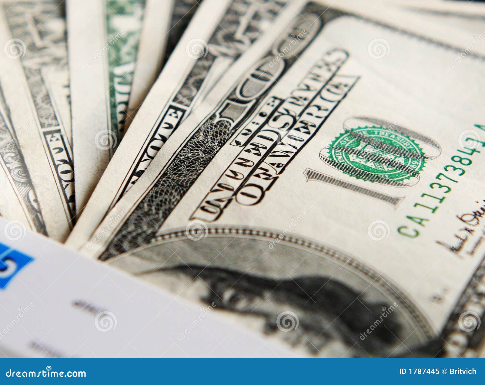 Billets De Banque D'argent Comptant Des Etats-Unis Image stock - Image ...