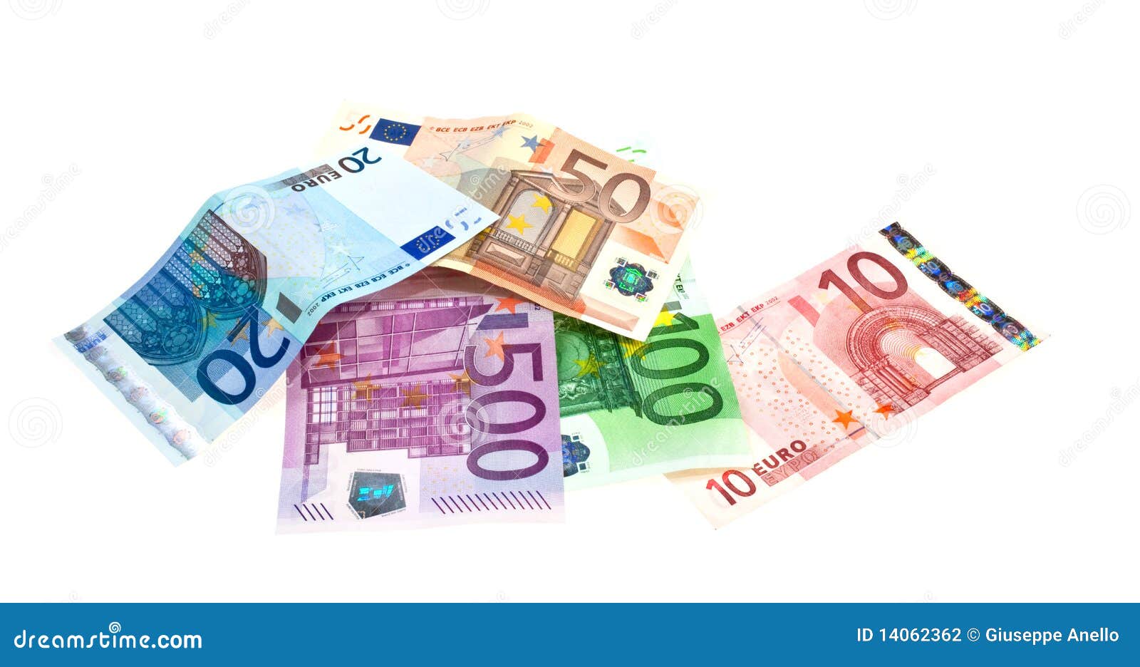Billets de banque d'euro photo stock. Image du finances - 14062362