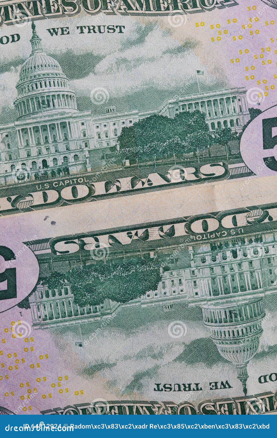 Billets De Banque De Dollar US Photo stock - Image du billets ...