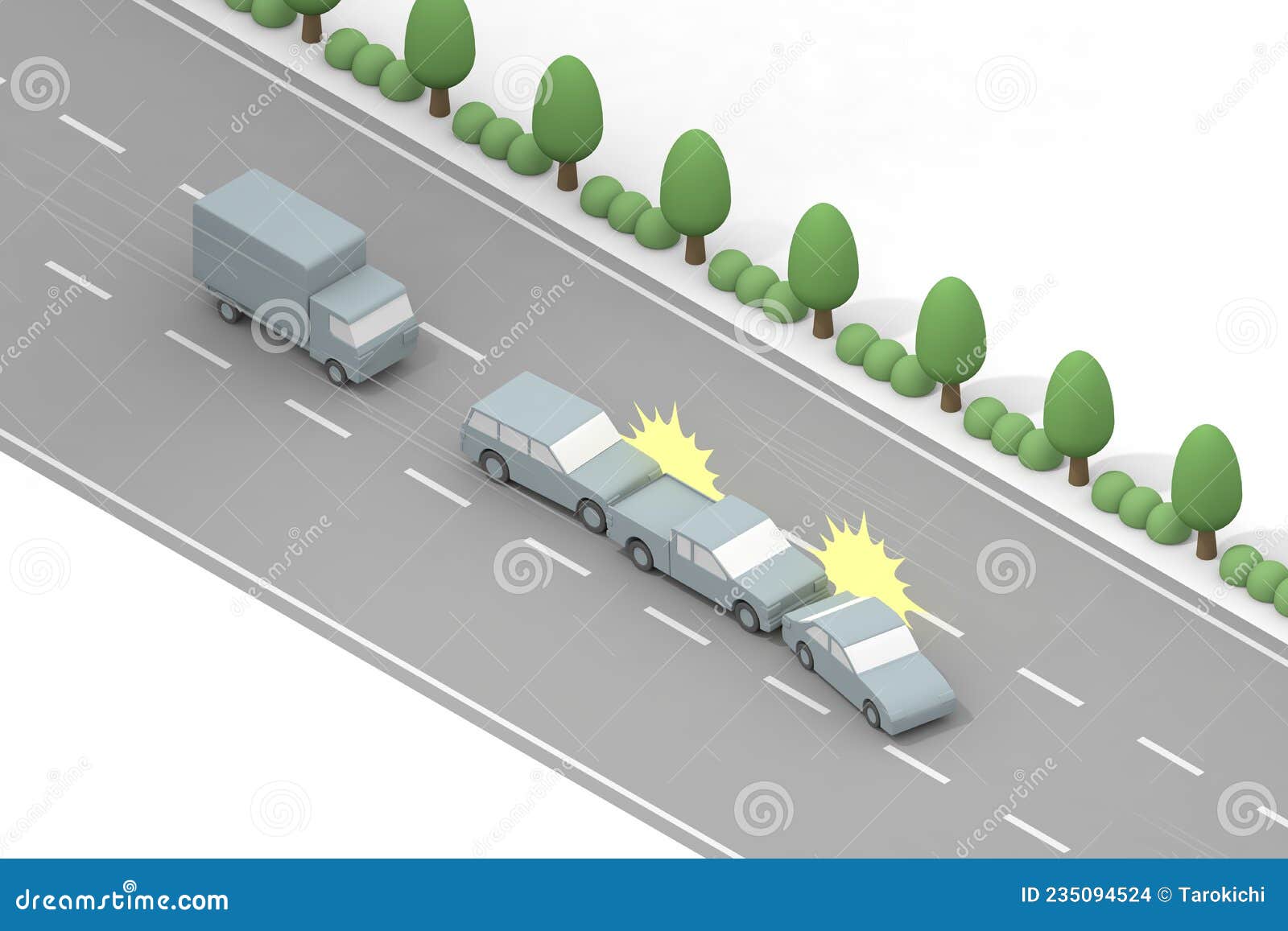 Accident, Traffic Accident, Collision Of Two Cars. Vector, Cartoon ...