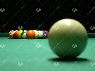 Billiard balls stock image. Image of billiard, game, table - 305985