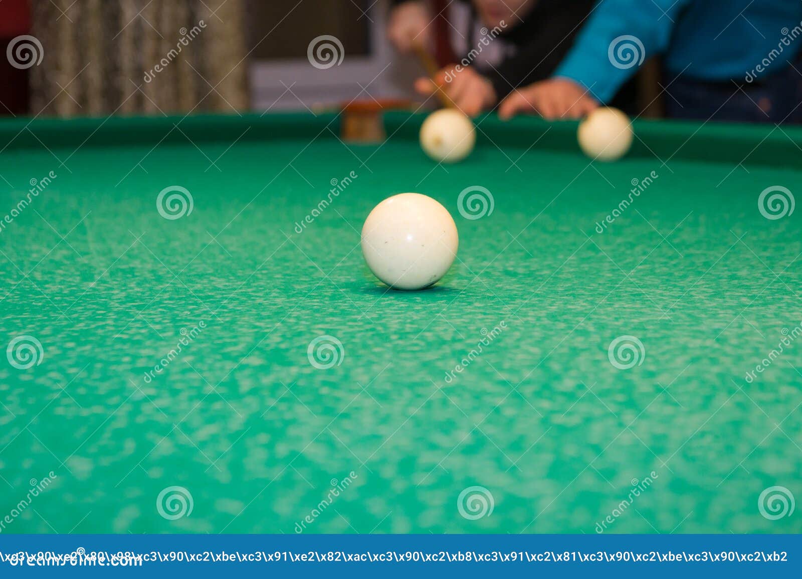 Billiard Balls on the Table Stock Photo - Image of ball, pool: 116543756